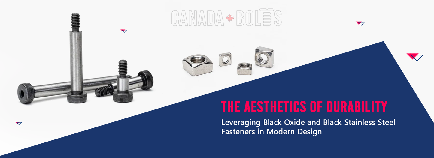 Black Oxide vs Black Stainless Fasteners Design Guide