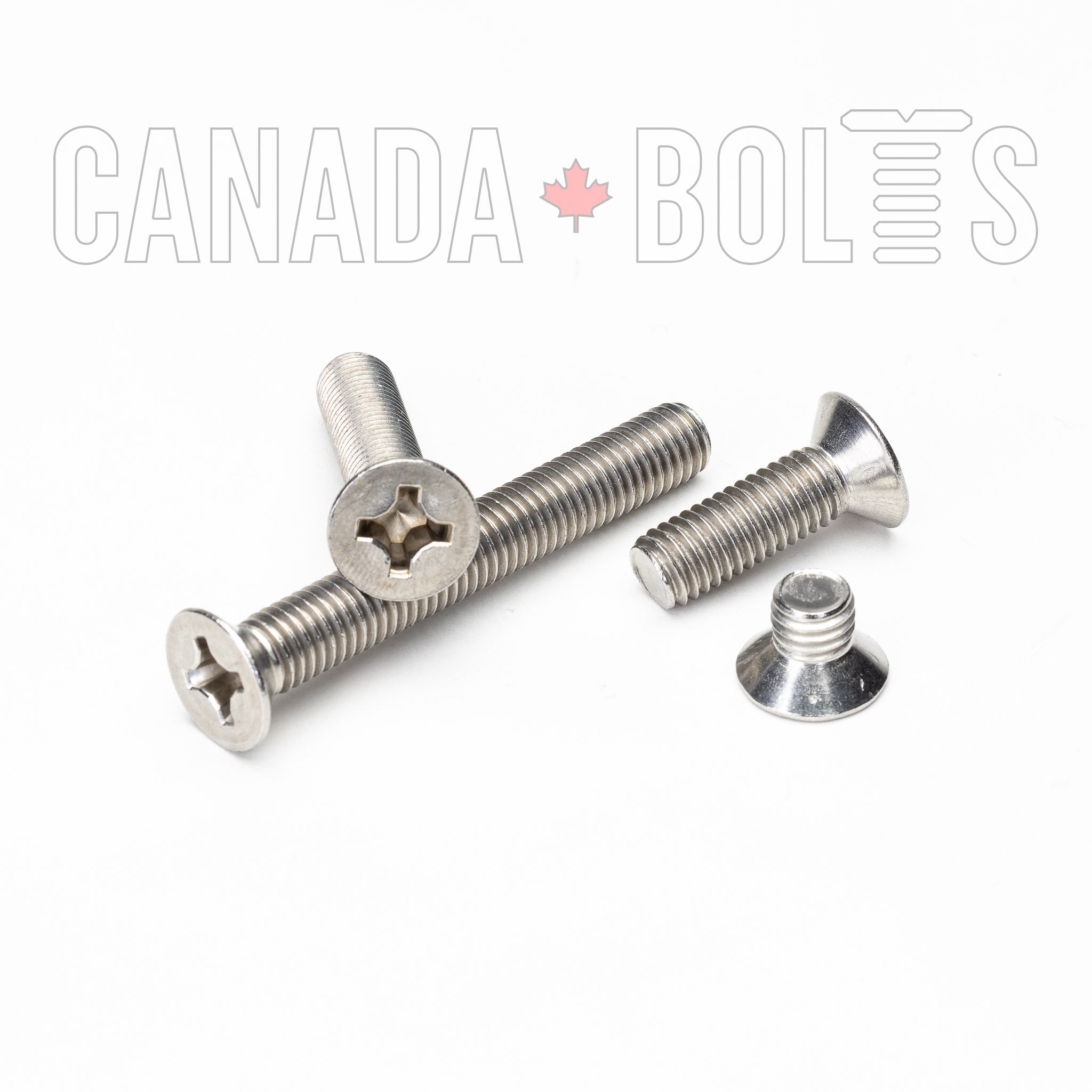 Metric, Machine Screws, Phillips Flat Head, Stainless Steel, M2 ...
