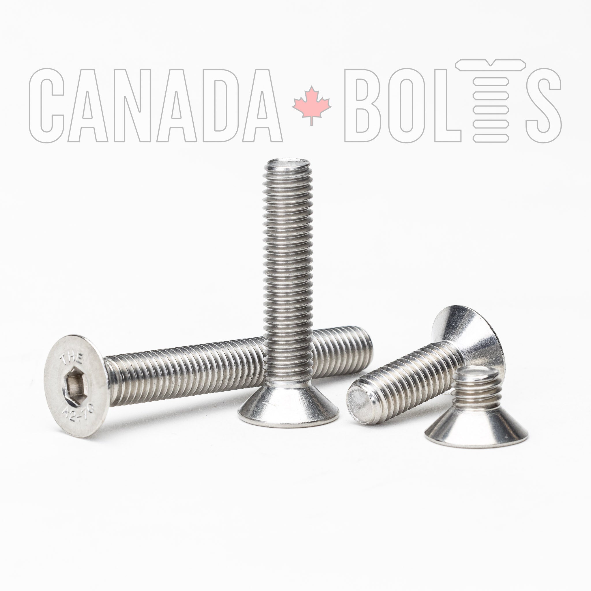 Metric, Machine Screws, Socket Flat Head, Stainless Steel, M10 ...